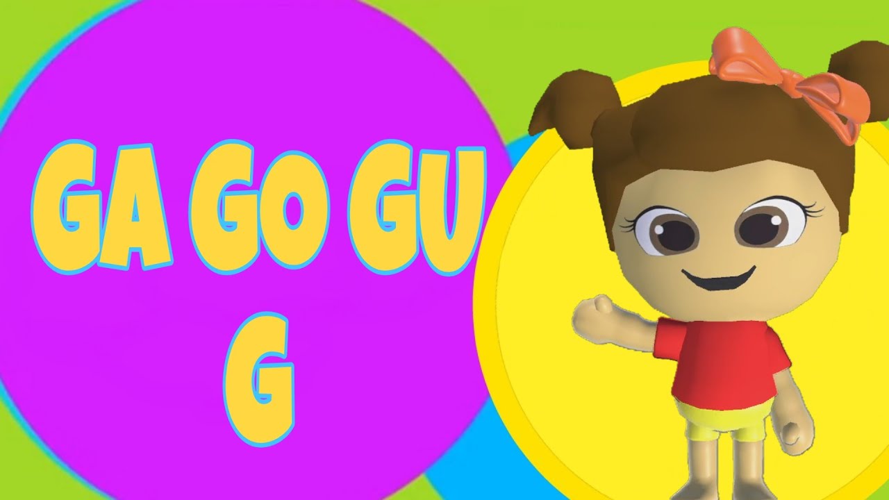 GA GO GU - Sílabas | Educativo Infantil - YouTube