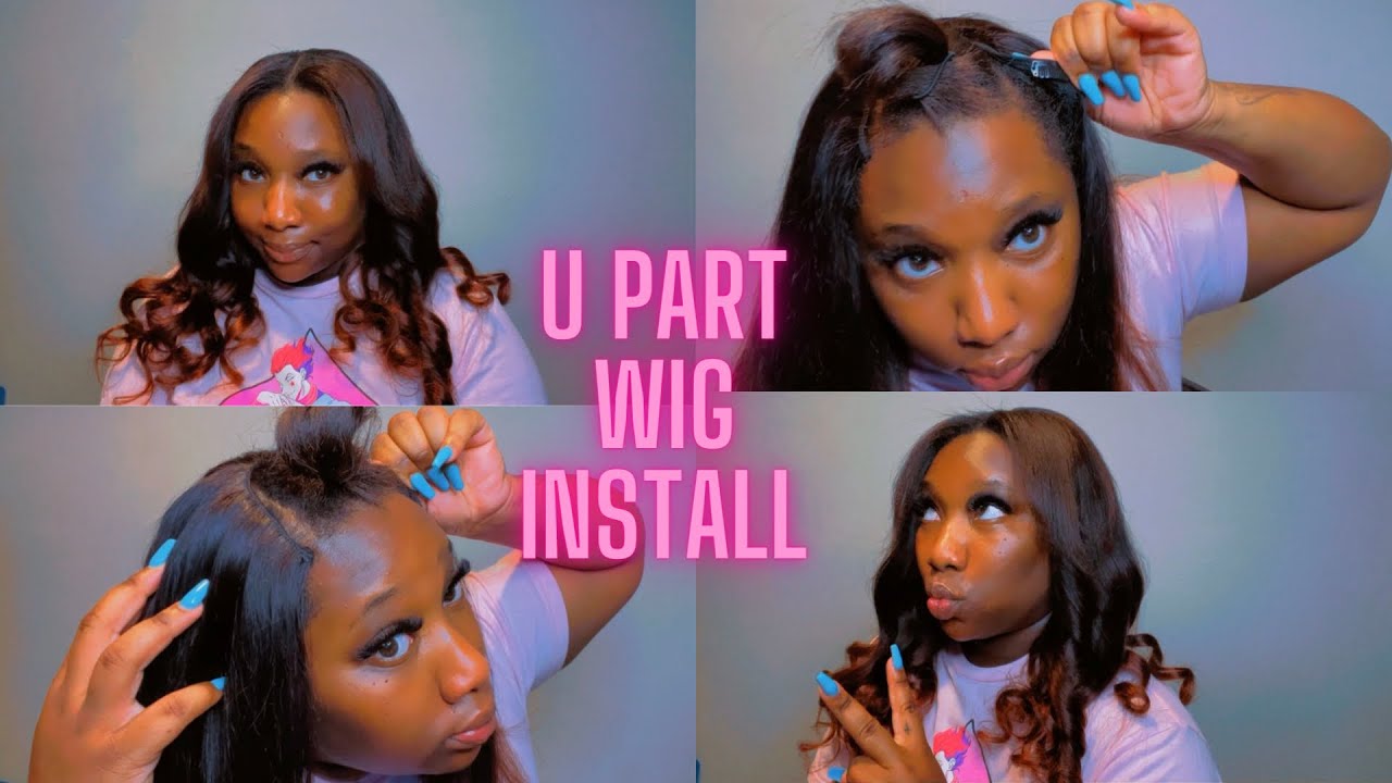 U PART WIG INSTALL | AMAZON HAIR | U PART WIGS BACK IN STYLE?! - YouTube