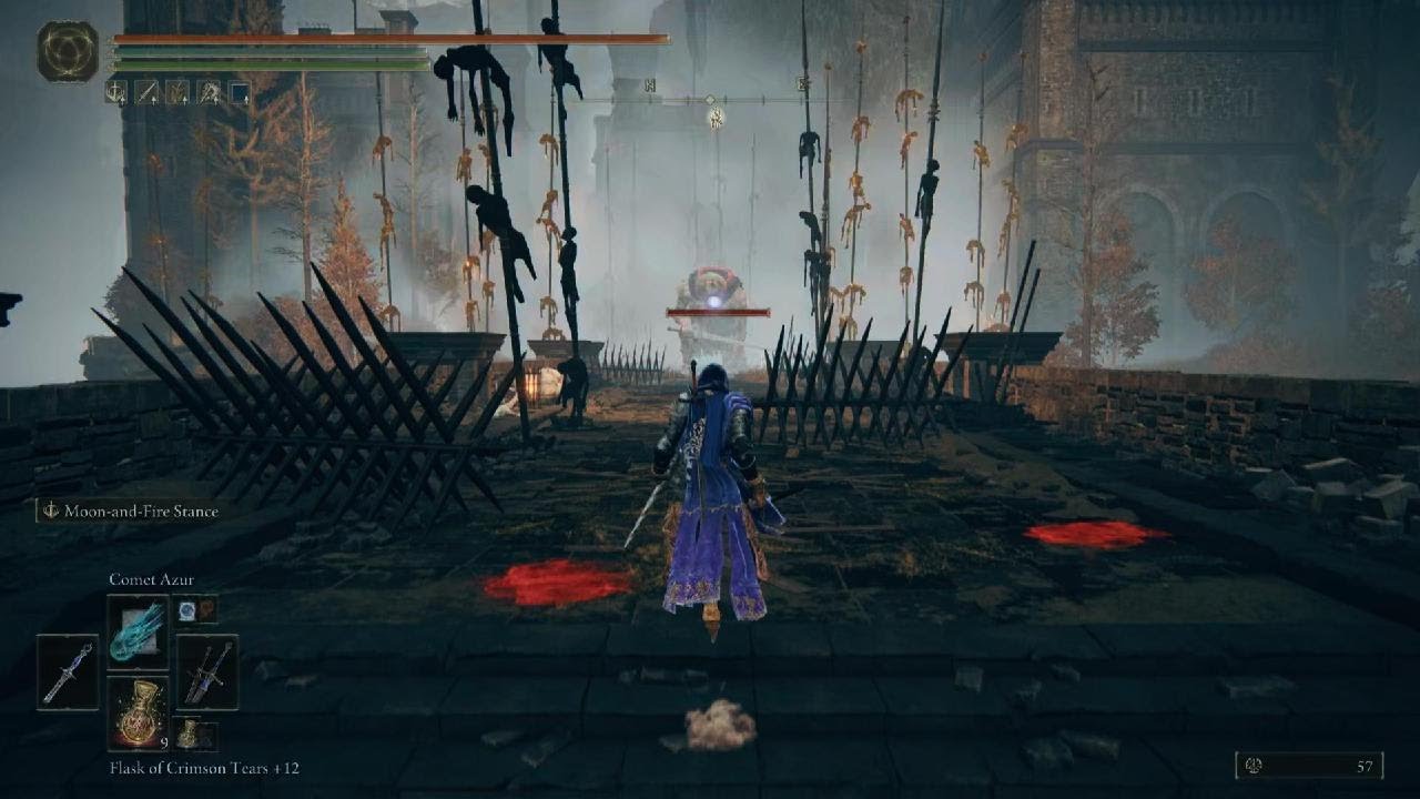 ELDEN RING: Shadow of the Erdtree - Castle Ensis Troll Knight Fight ...