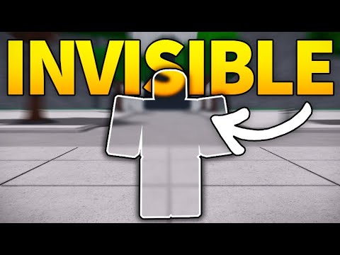 How to be INVISIBLE in The Strongest Battlegrounds - YouTube