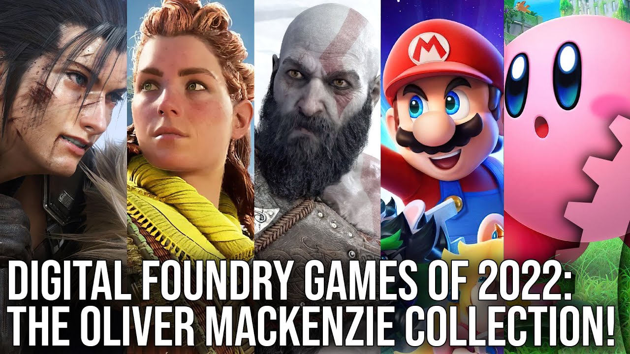 Digital Foundry Games of 2022: The Oliver Mackenzie Collection - YouTube