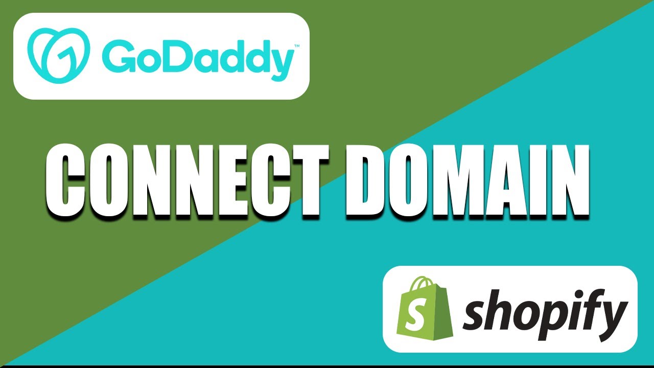 How To Manually Connect GoDaddy Domain To Shopify - YouTube