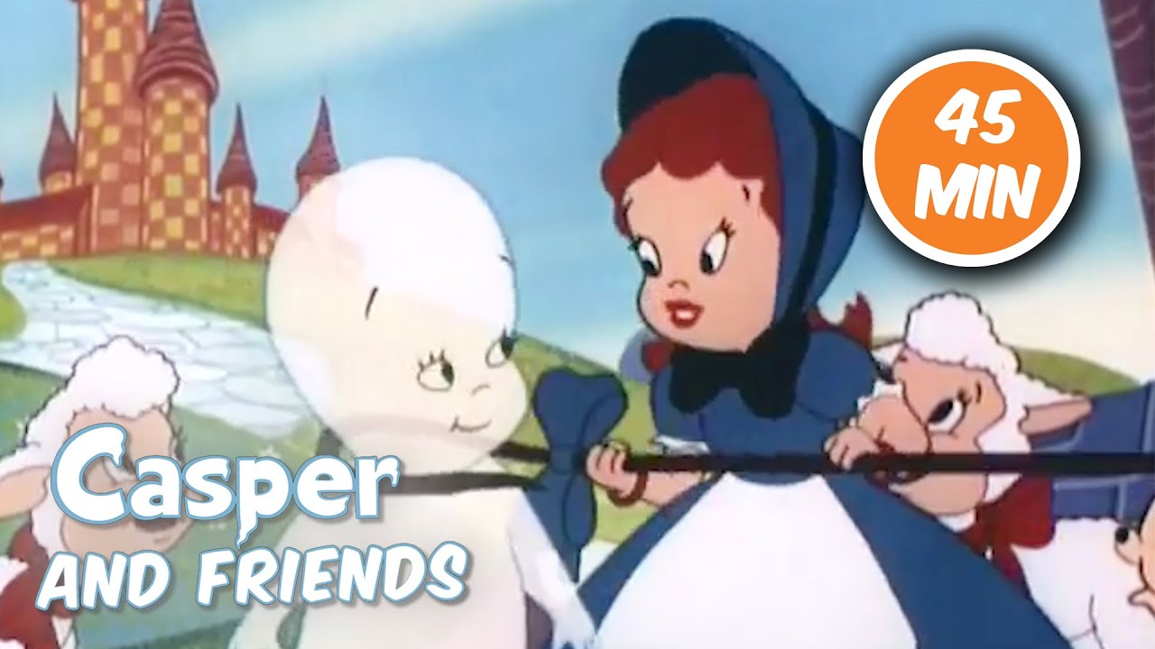 Little Bo Peep | Casper the Friendly Ghost | Compilation | Cartoons for ...