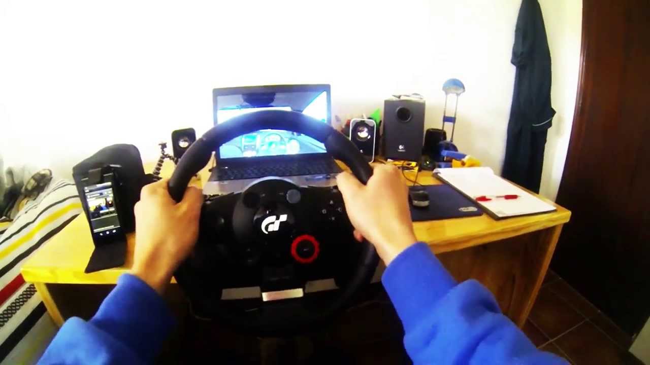 rFactor - GoPro Hero3 Test - YouTube