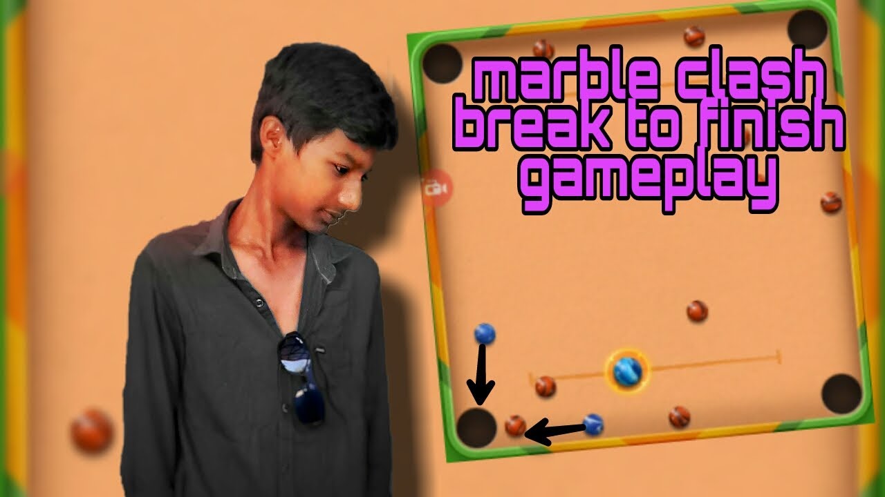Marble clash break to finish gameplay/Gaming jashuva/miniclip marble ...