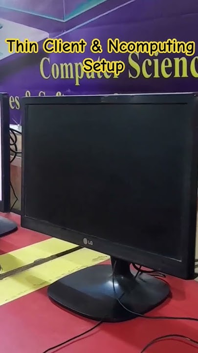 Thin Client And Ncomputing Setup Computer Network Networking Thinclient Ncomputing