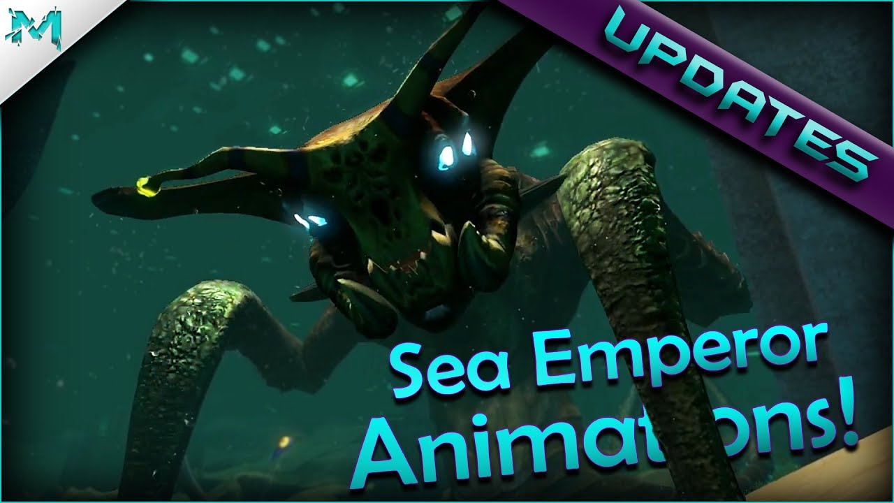 Subnautica UPDATES! Peeper Vents, Sea Emperor Animations, Power ...