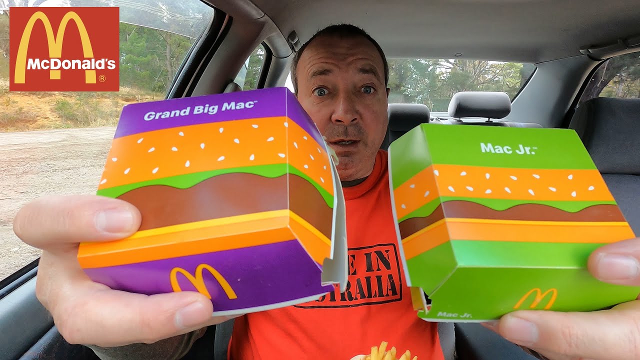 McDonald’s Mac Jr & Grand Big Mac - YouTube