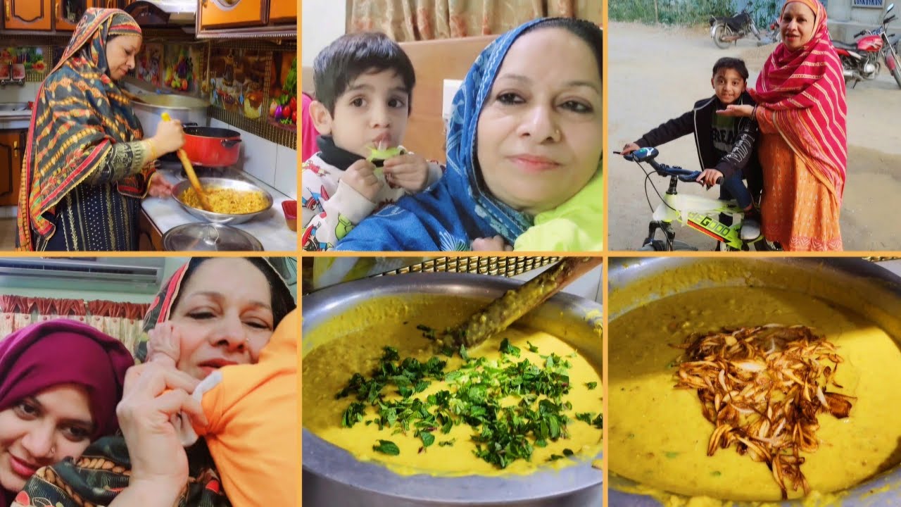 Mene Apne Grandson Ko Adopt Karlia " Chicken Haleem Banaya - Cooking ...