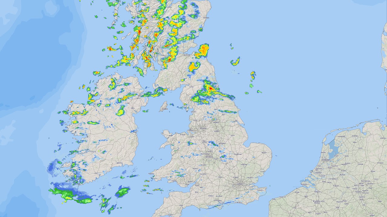 UK Rain Radar - 2020/02/22 - YouTube
