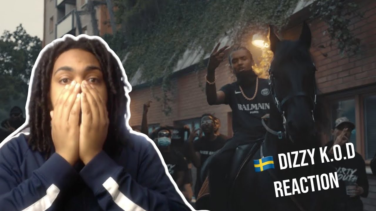DIZZY - K.O.D | SWEDISH RAP REACTION - YouTube