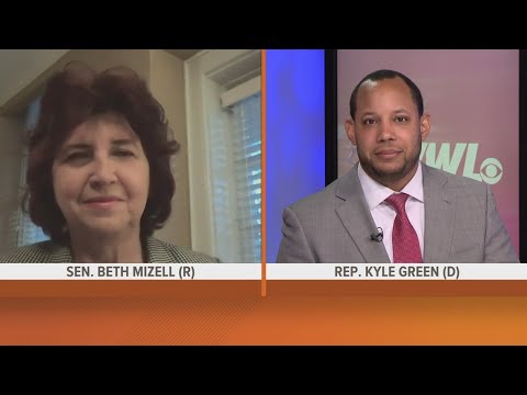 Senator Beth Mizell and Representative Kyle Green in the WWL Louisiana ...