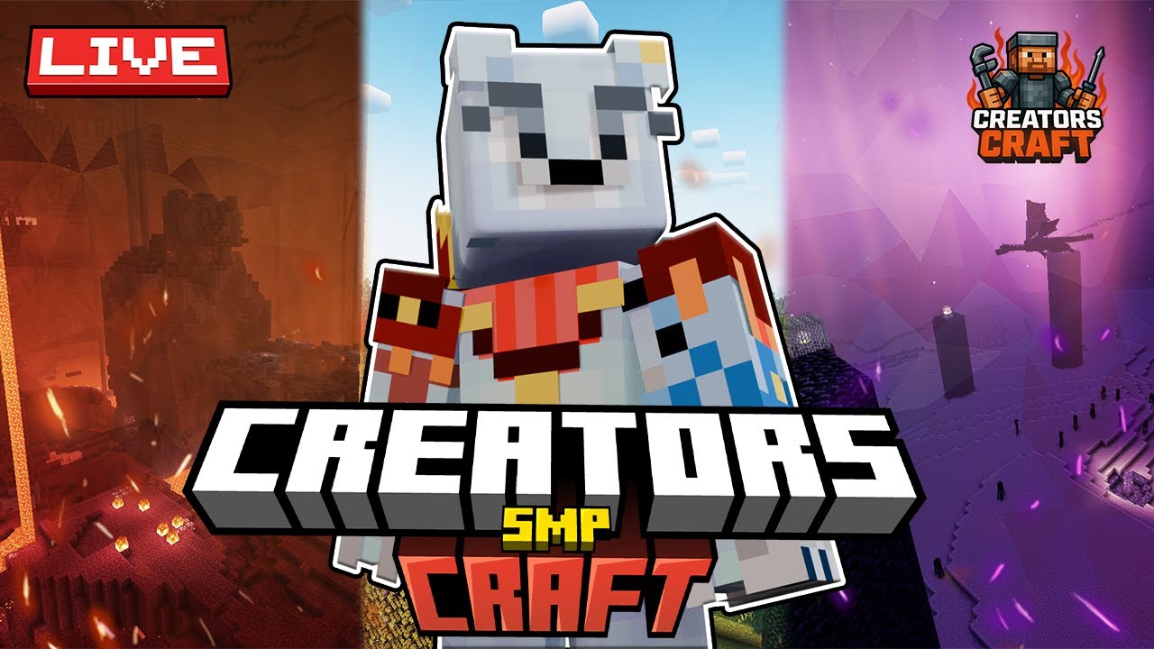 CREATORS CRAFT SMP #minecraft - YouTube