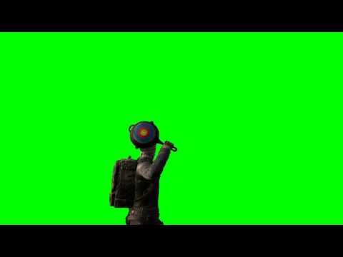 PUBG - Pan throwing green screen - YouTube