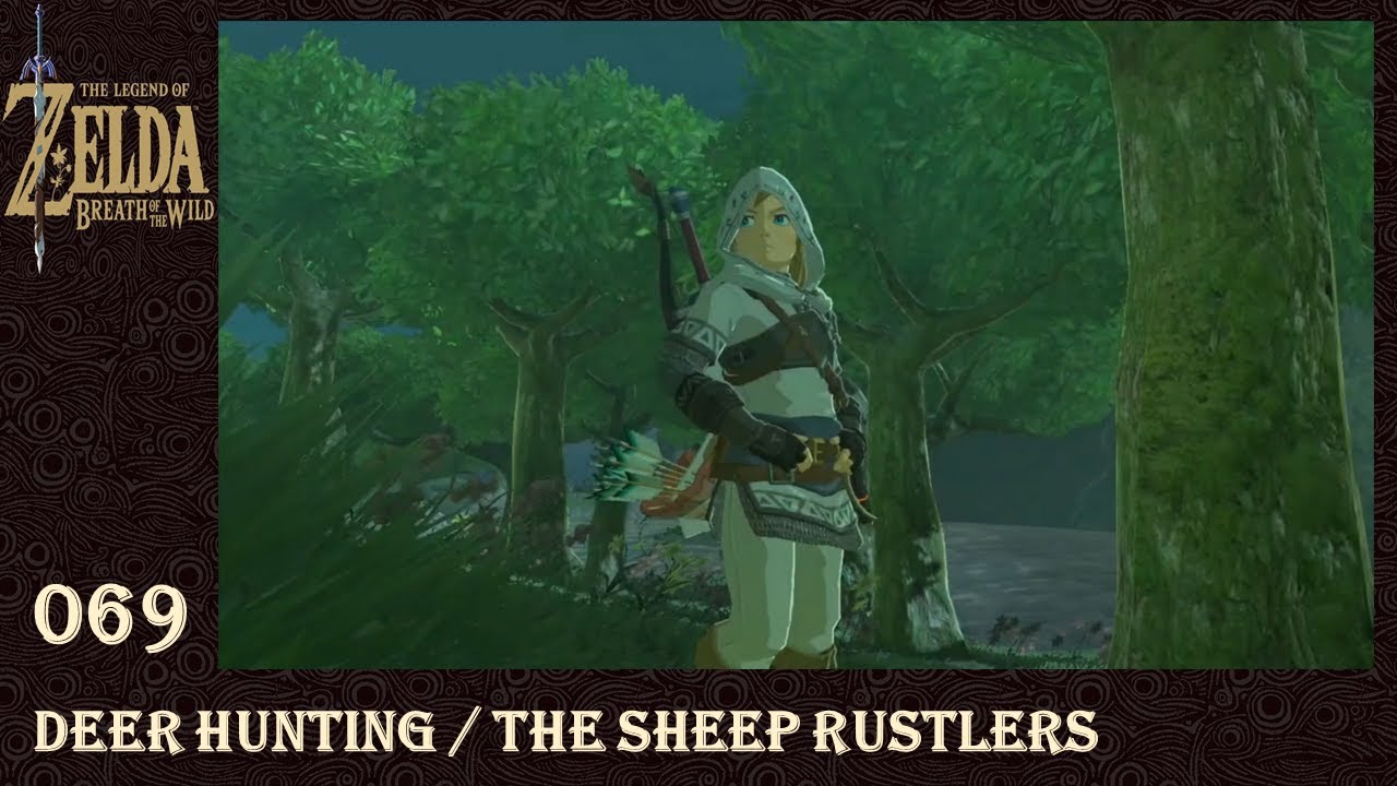 The Legend of Zelda: Breath of the Wild-- 069 Deer Hunting and The ...