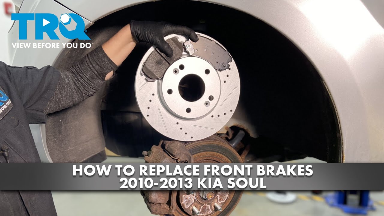 How to Replace Front Brakes 2010-2013 Kia Soul - YouTube