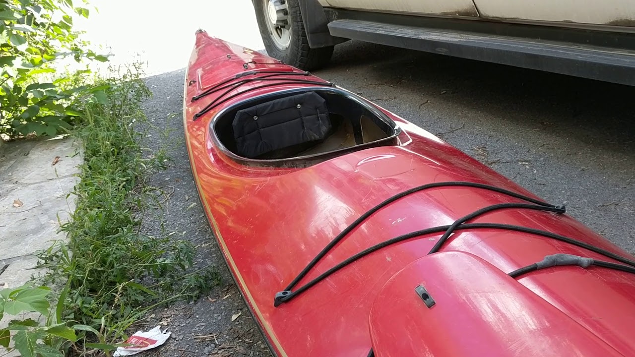 New-to-Us Swift Caspian Sea Kayak - YouTube