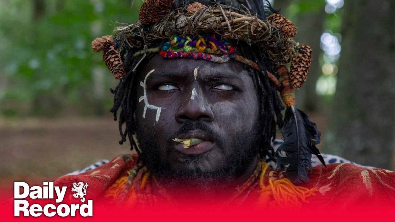 'Lost African tribe' evicted from Scots woods after council threatens ...