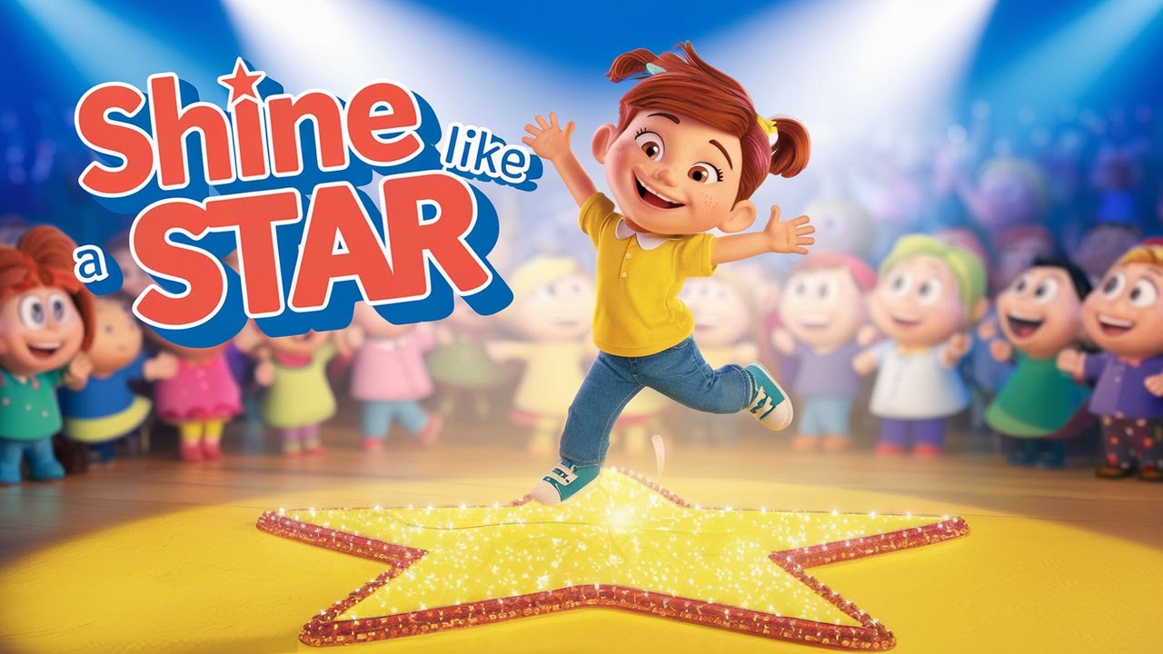 Shine Like a Star | Uplifting Kids Song About Confidence & Self-Love ...