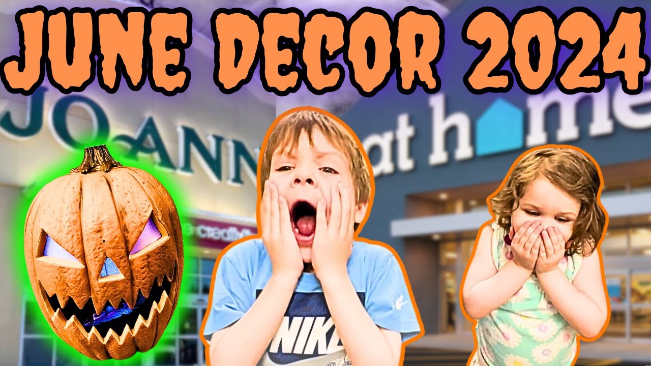 Halloween in June! Spooky Finds at Joann and At Home! 2024 Halloween ...