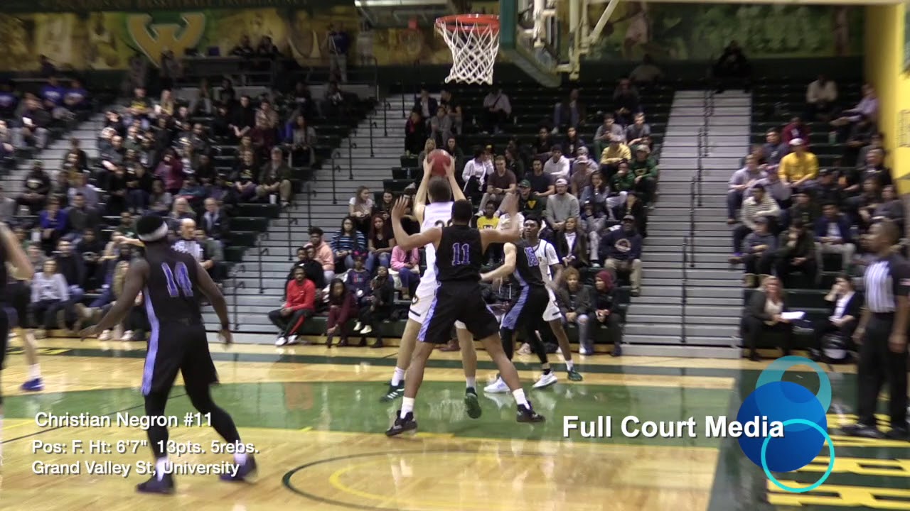 Christian Negron 6'7" F GVSU - YouTube