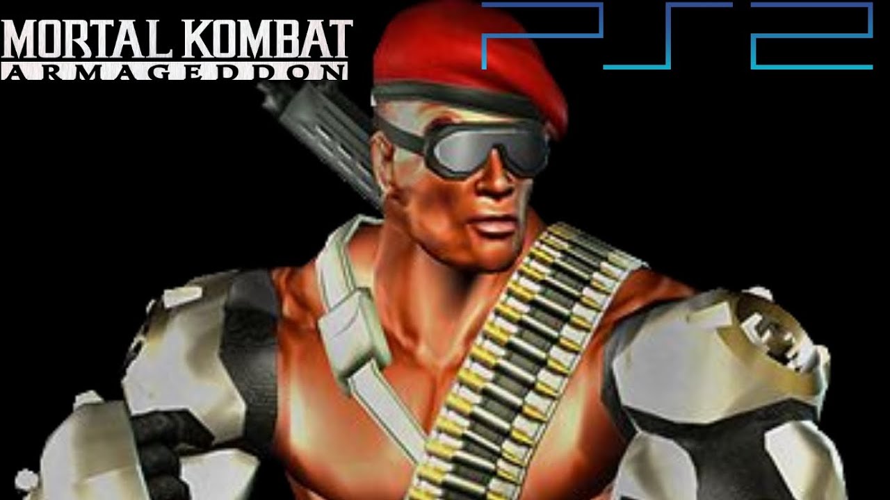 Mortal Kombat Armageddon (PS2) Jax arcade playthrough - YouTube