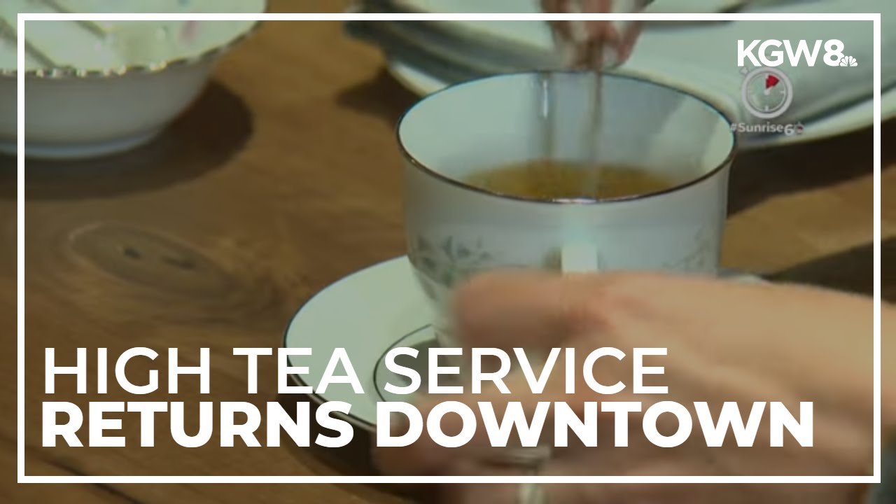 High tea service returns to downtown Portland's Abigail Hall cocktail ...
