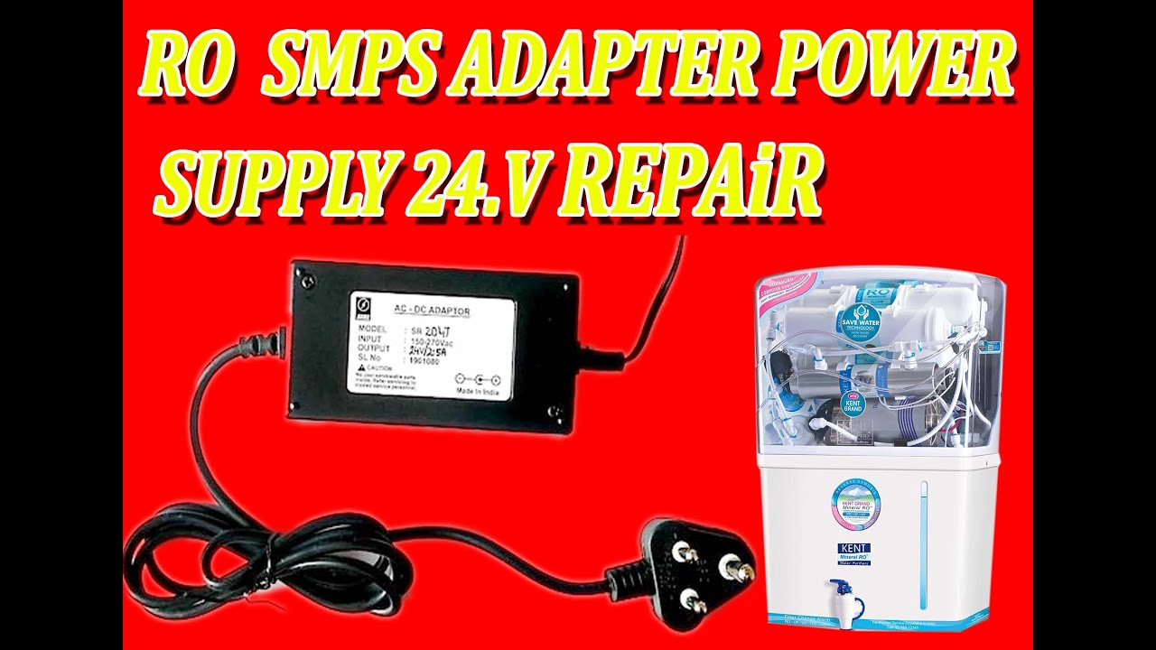 SMPS Repair 24v Supply for RO smps repairing - YouTube