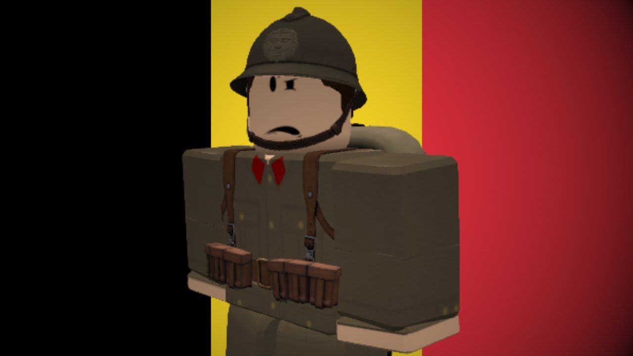 WW2 Belgian Soldier during the Belgian Campaign on Roblox | Roblox War ...
