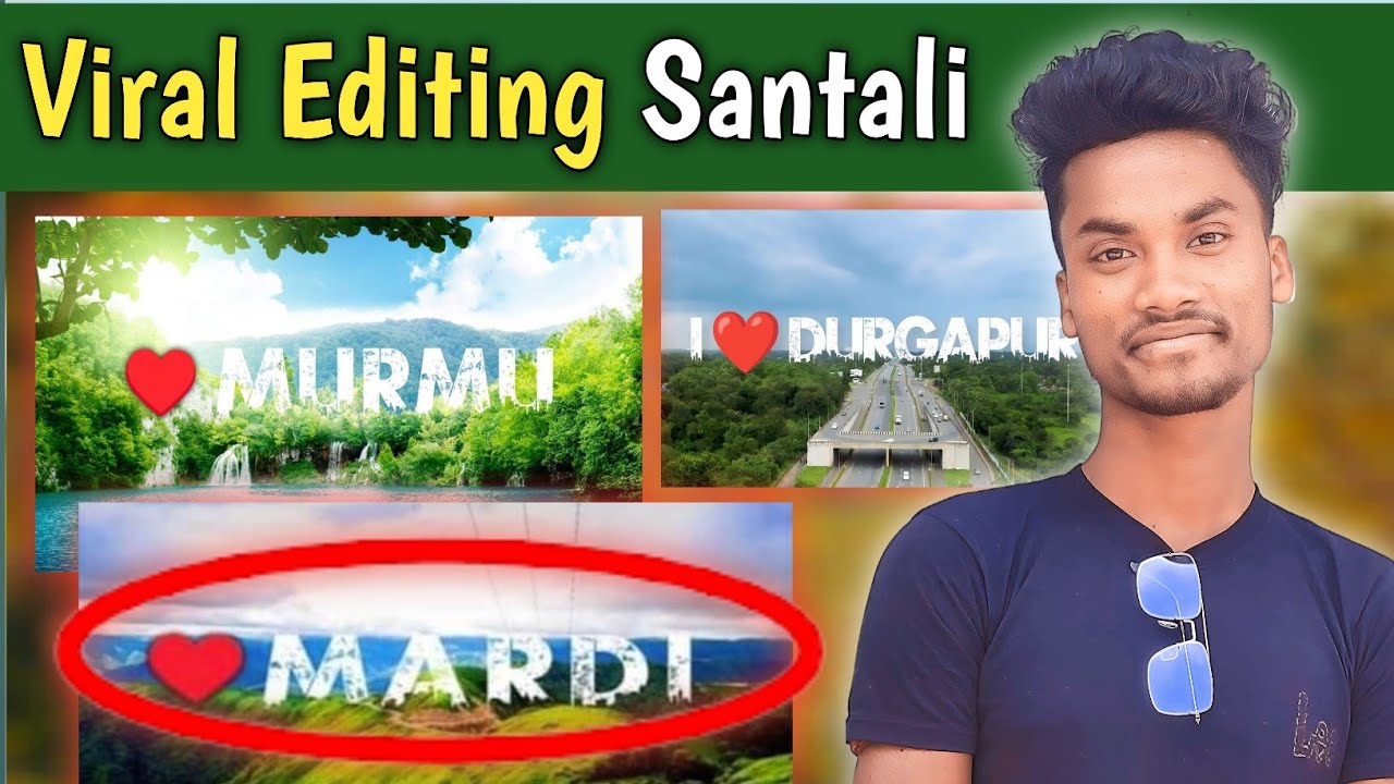 Viral Name Photo Editing in Santali| Viral Photo Editing in Santali ...
