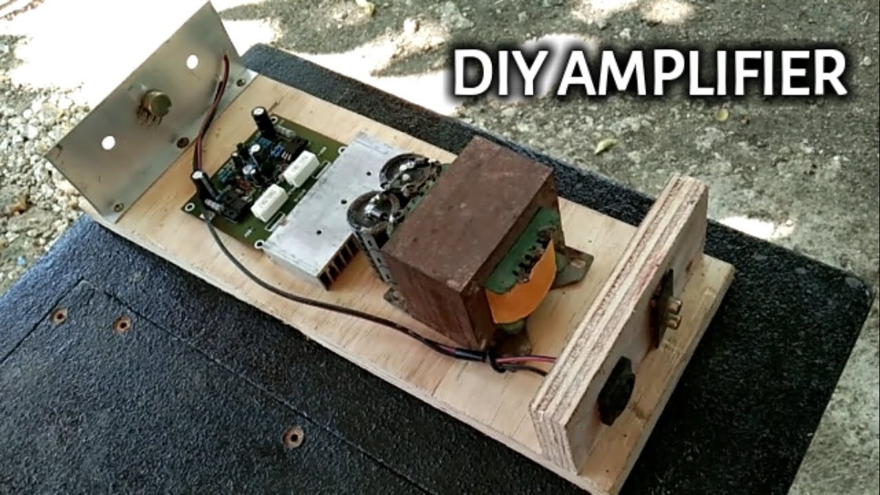 DIY AMPLIFIER CASING ASSEMBLEY USING WOOD AND ALUMINUM - YouTube