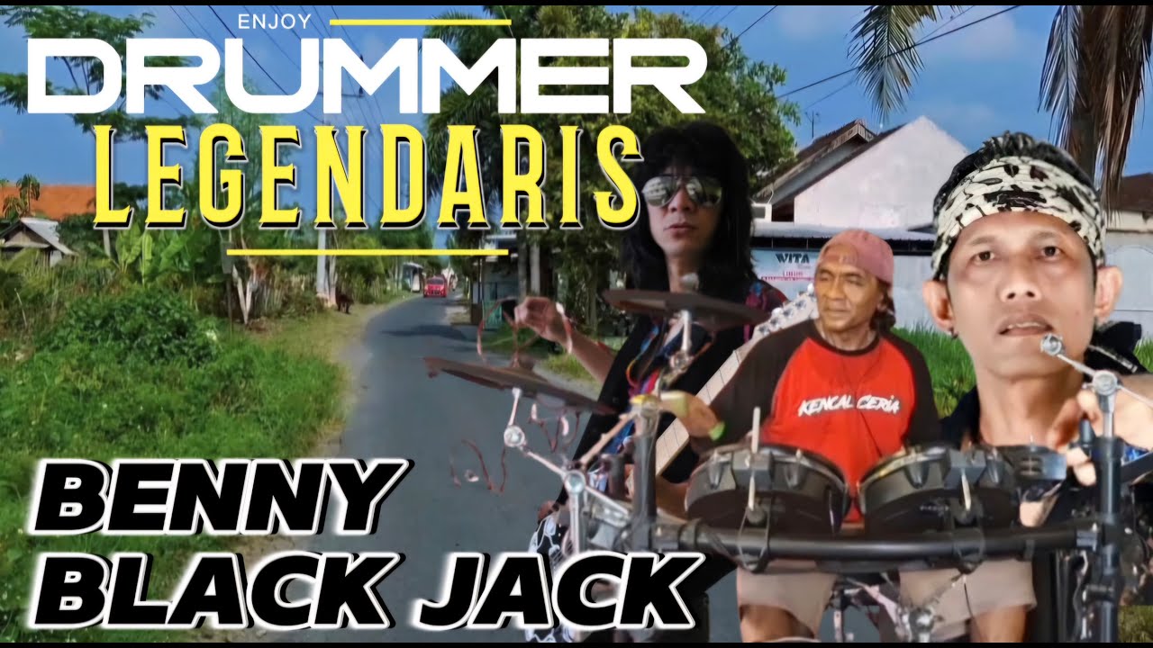 Kehidupan Drummer Legendaris Benny Black Jack | Kisah Perjalanan ...