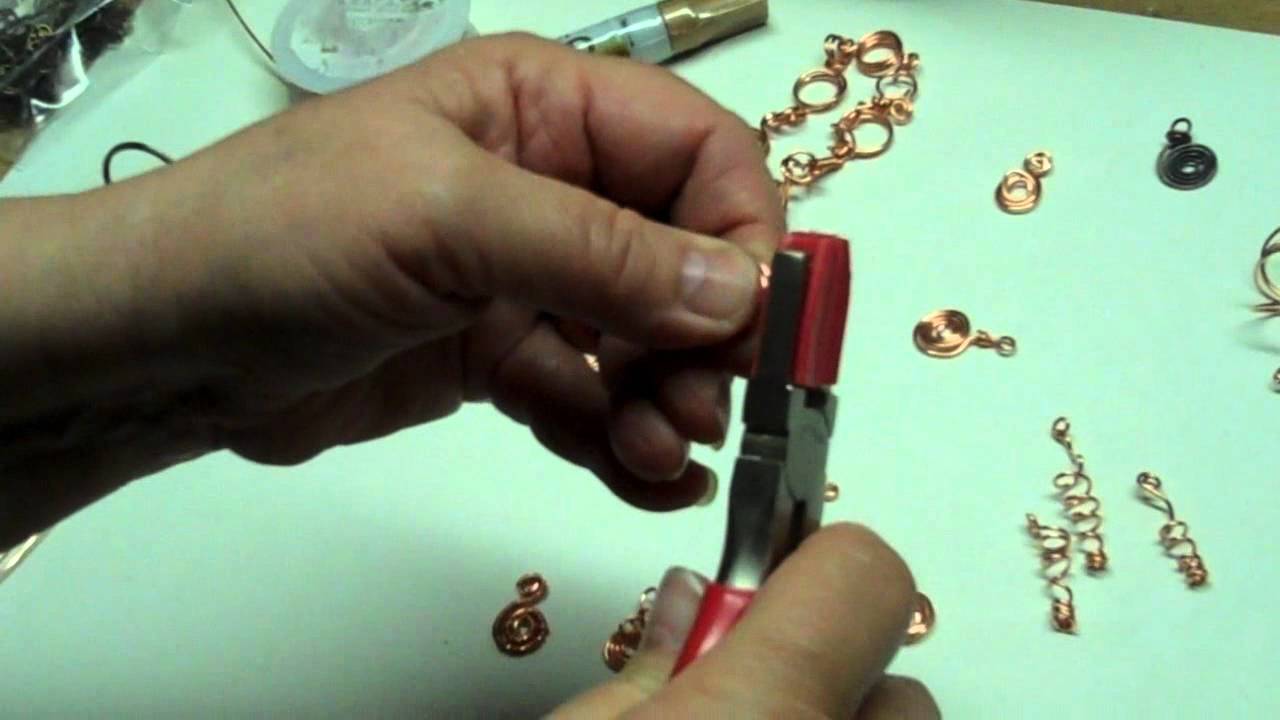 Wire Wrapping Coils, Tendrils, Curliques with Copper Wire from B'sue ...