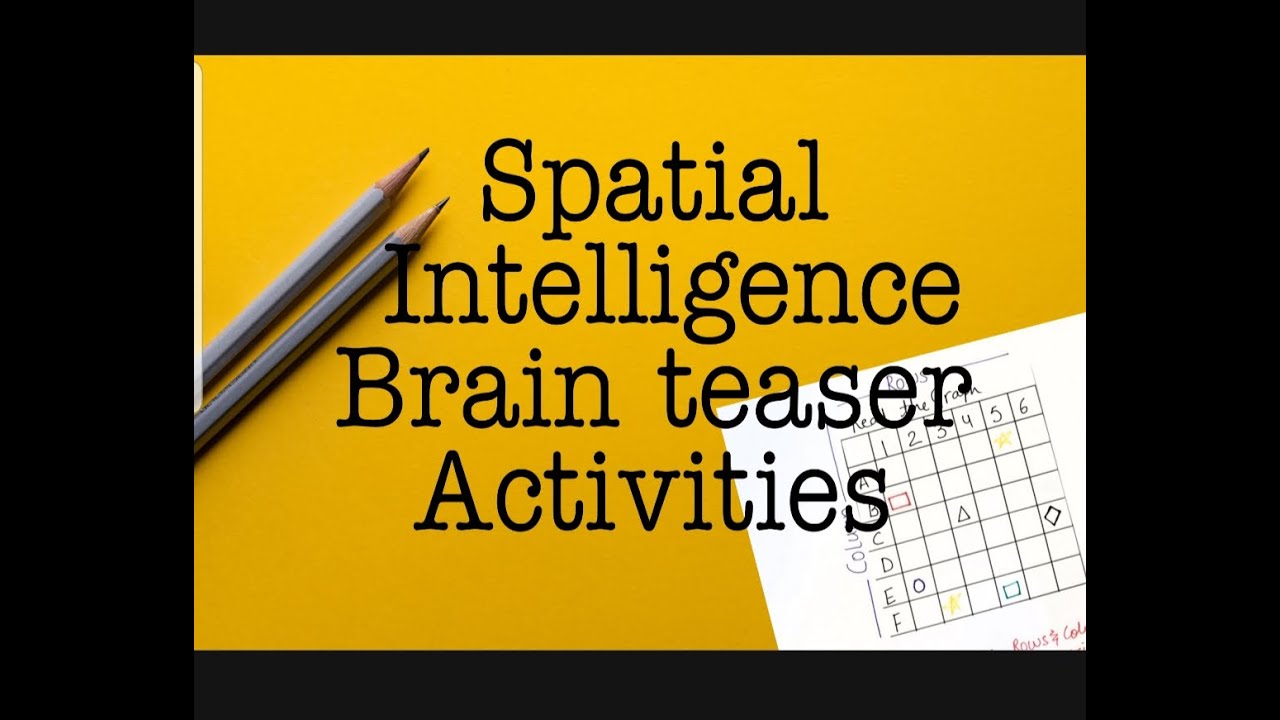 BRAIN TEASER WORKSHEETS - Spatial Intelligence ,4 to 6 yrs - YouTube