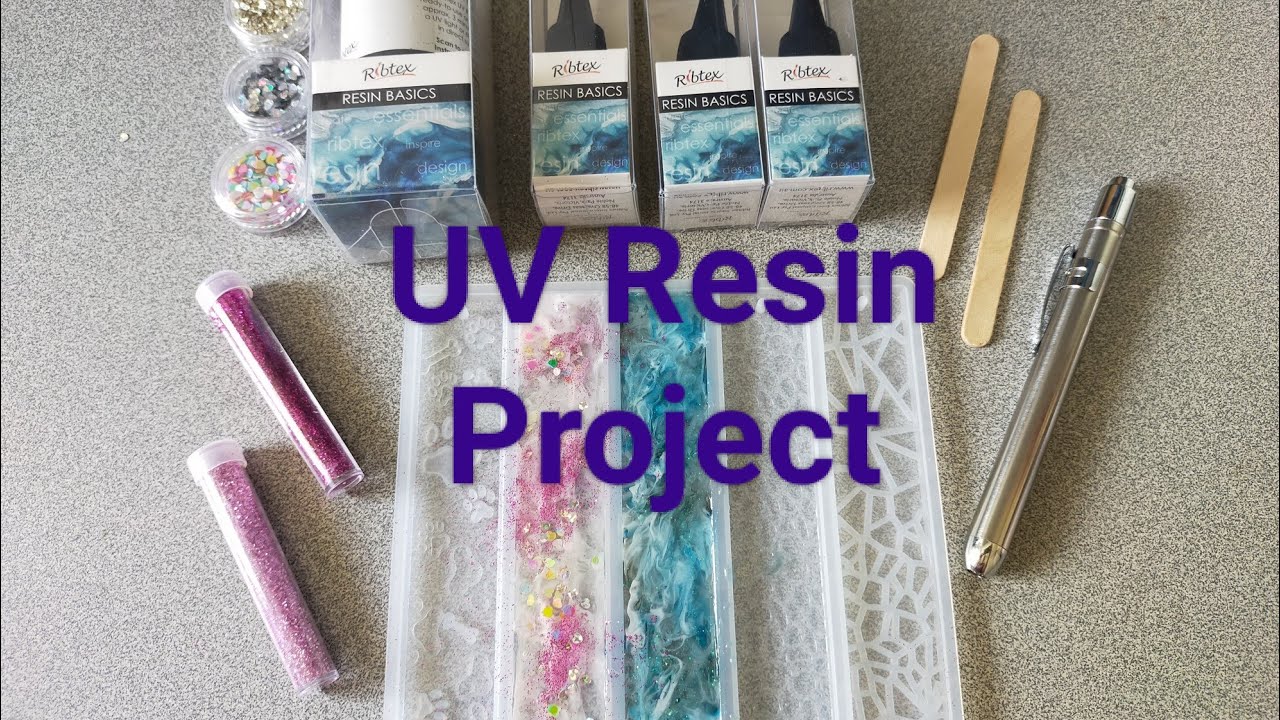 Making UV Resin Bookmarks - Will it work?? #onedaysaving - YouTube