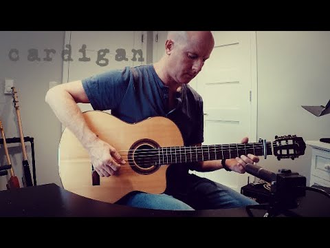 Taylor Swift: cardigan | Fingerstyle Guitar + TAB - YouTube