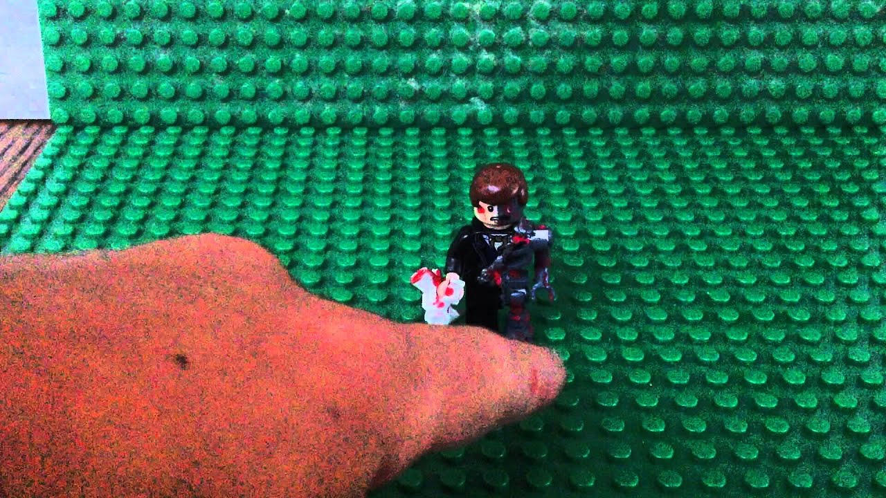 Terminator Custom Lego Figure - YouTube