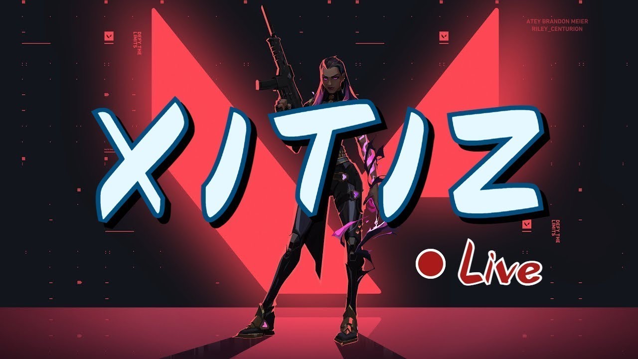 Xitiz Live | Valorant still stuck at Plat1... - YouTube