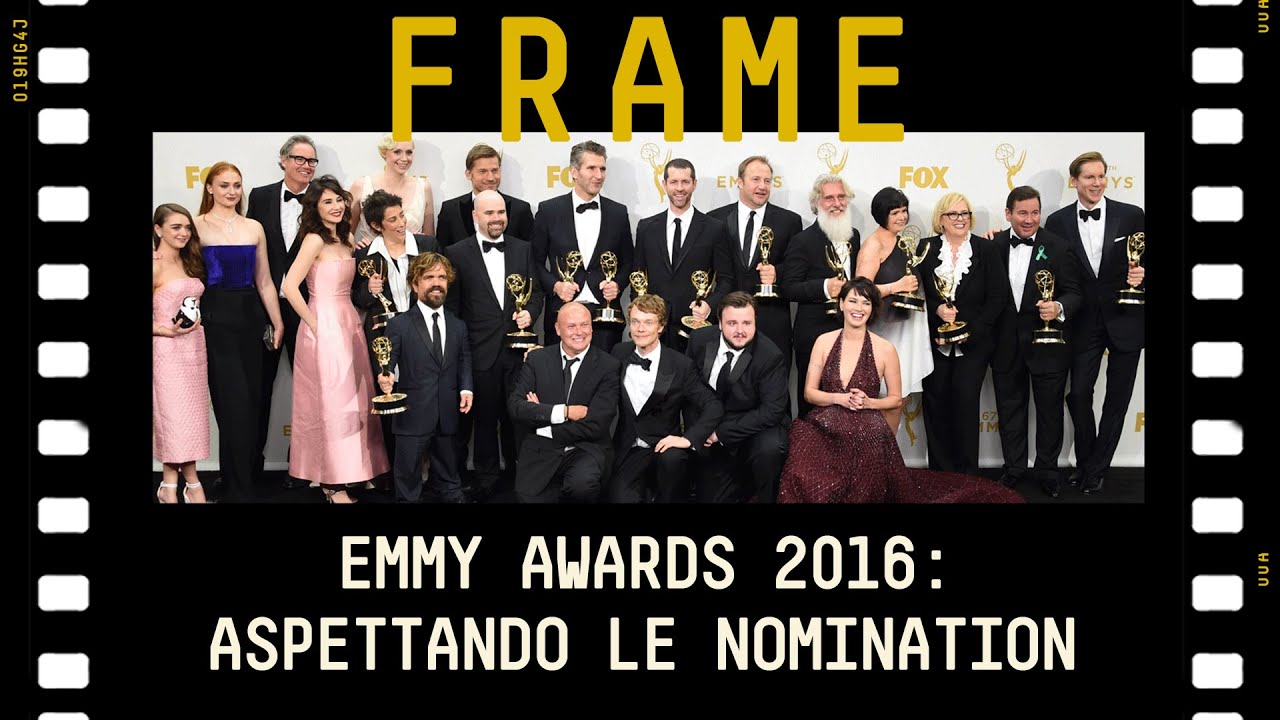 EMMY AWARDS 2016: ASPETTANDO LE NOMINATION | #FRAME - YouTube