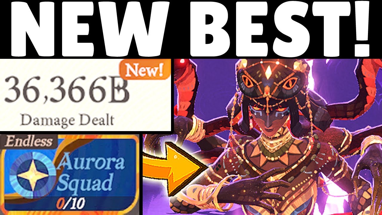 ALL BEST Aurora Squad Teams RECAP! Azora Ravaged Realm | AFK Journey ...