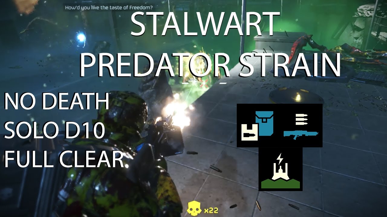 Helldivers 2 - STALWART PREDATOR BUGS - No Death Solo All Clear ...