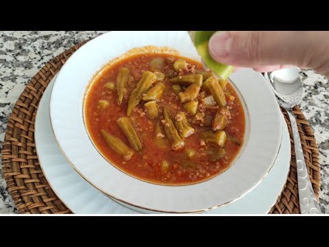 #KIYMALIBAMYA YEMEĞİ JELSİZ NASIL PİŞİRİLİR 👈