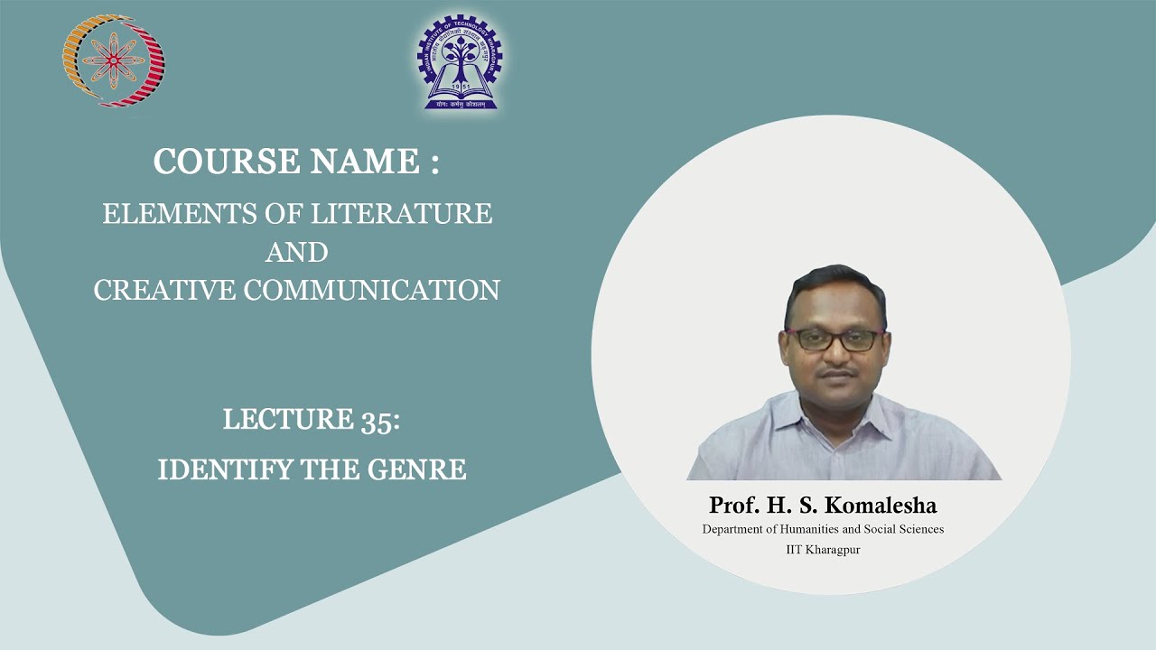 Lecture 35: Fiction and its Branches 2 - YouTube