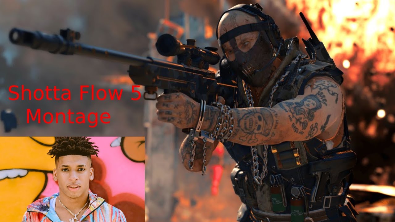 NLE Choppa Shotta flow 5 (Warzone montage) - YouTube