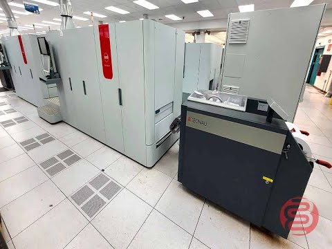 2016 Oce ColorStream 3900Z w/ Rewinder 555 and Lasermax Unwind U8 - YouTube