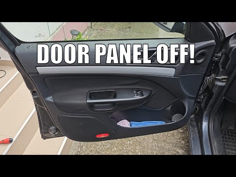 Skoda Octavia 2 Facelift - How to remove the front door panel