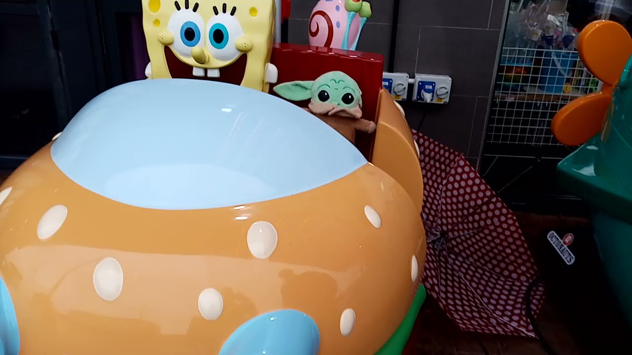 Northern Leisure SpongeBob SquarePants Kiddie Ride - YouTube