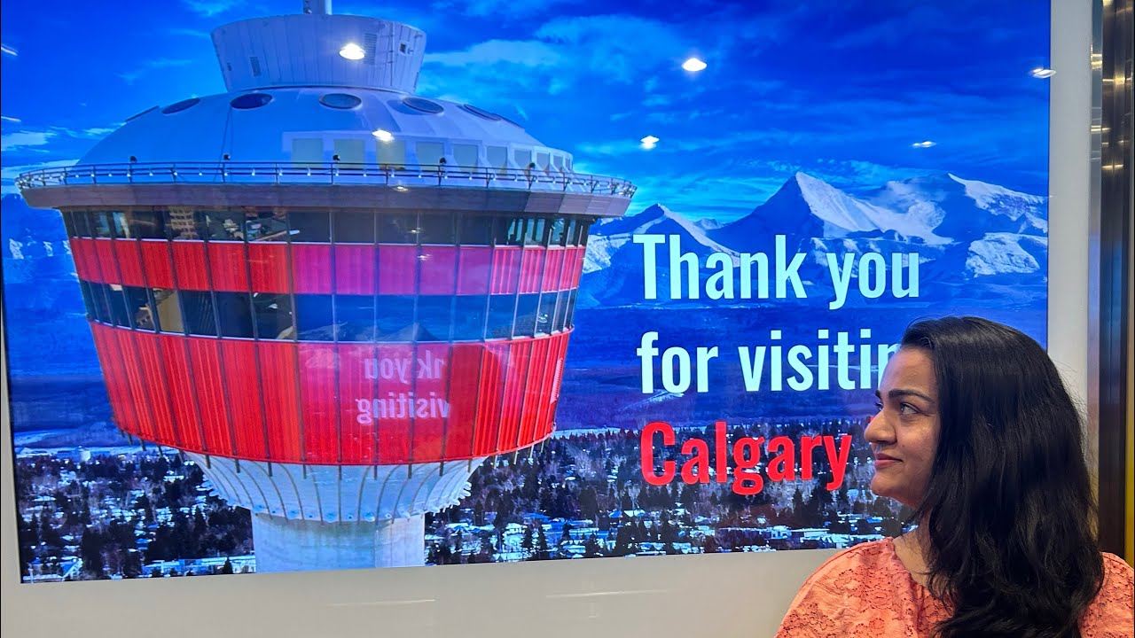 Inside Calgary Tower | Sky360 Restaurant - YouTube