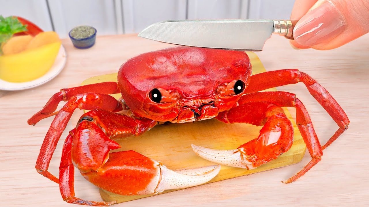 Satisfying Miniature Spicy Gochujang Crab Korean Style Recipe - 1000 ...