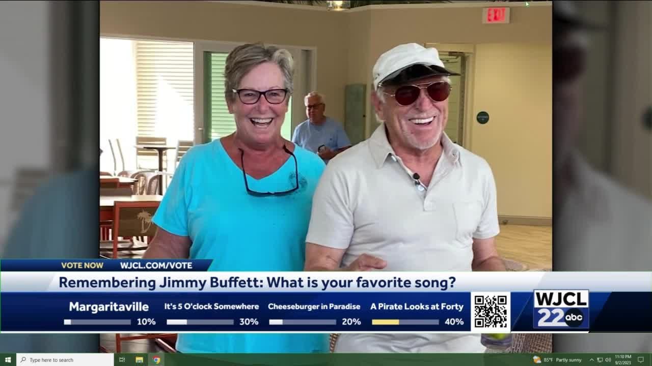 Savannah "Parrot Head" remembers Jimmy Buffett - YouTube